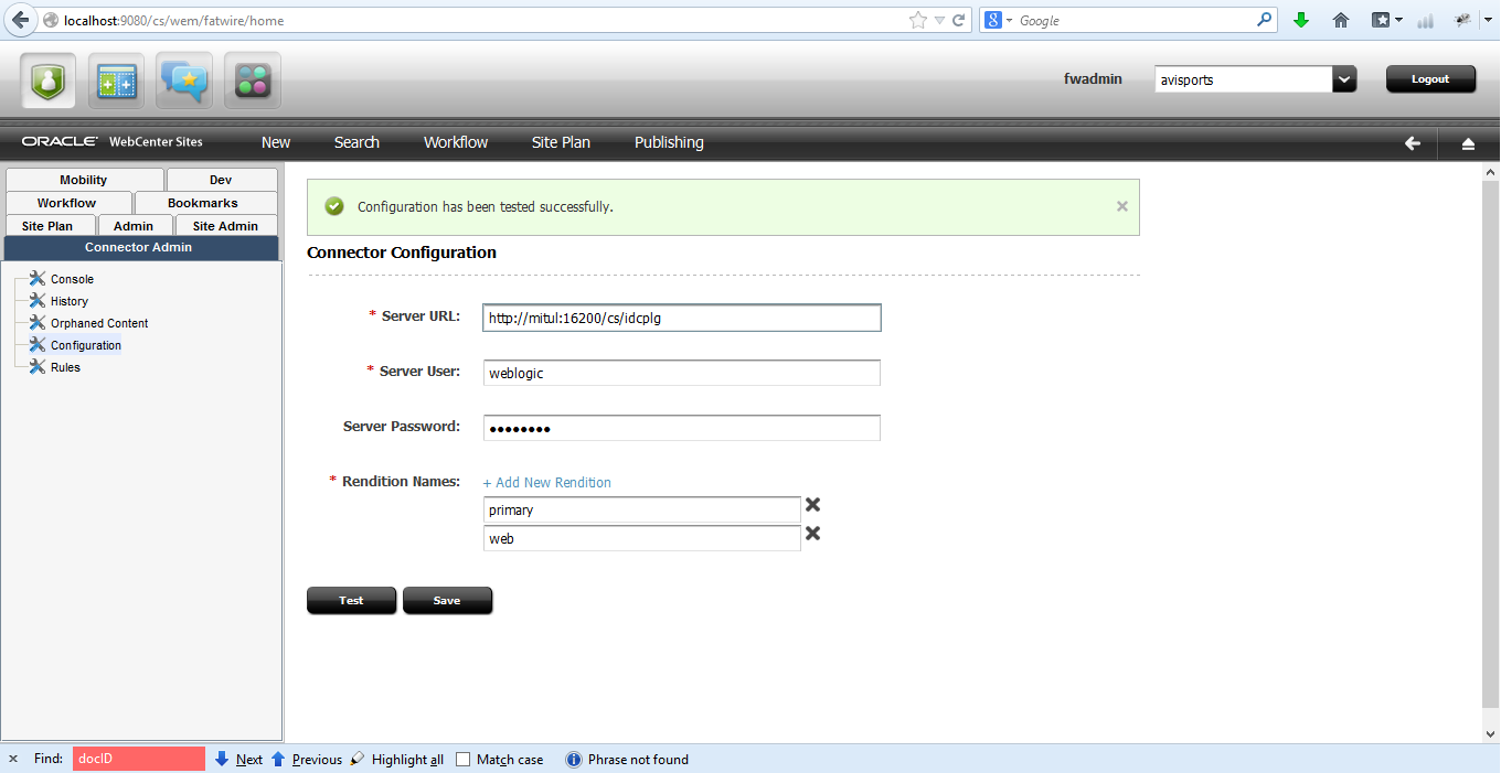 WebCenter Sites 11g R1 (11.1.1.8.0) First Look: The WebCenter Content ...