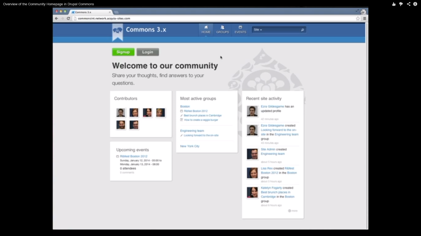 The New and Improved Drupal Commons | Function1